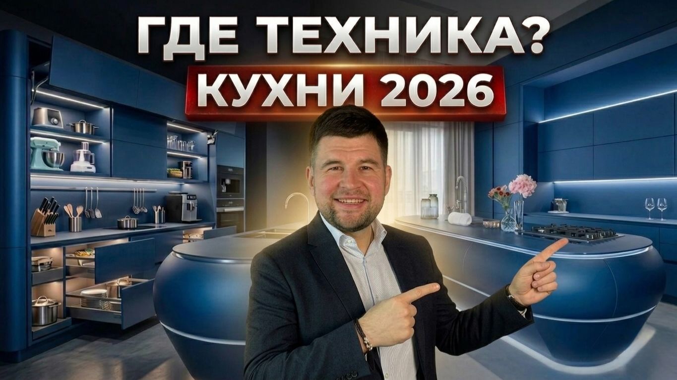Кухня, которая исчезает. Главный тренд 2026