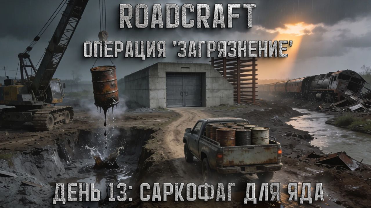 ROADCRAFT | Операция «Загрязнение». День 13: ТОКСИЧНЫЙ АД И САРКОФАГ ДЛЯ ЯДА.