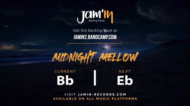 Гитарная минусовка Midnight Mellow в тональности G Minor