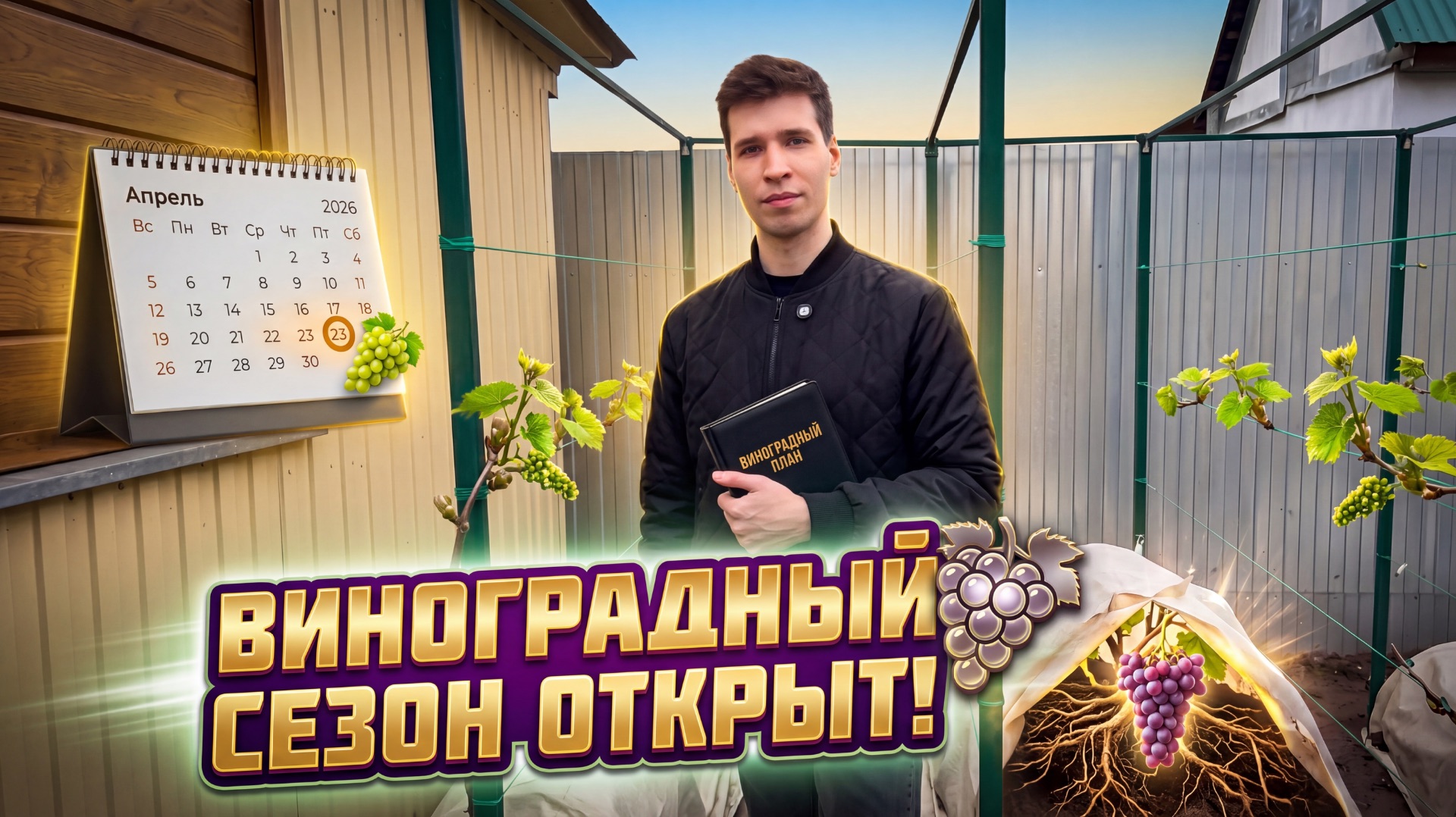 Открыл сезон ВИНОГРАДА 2026