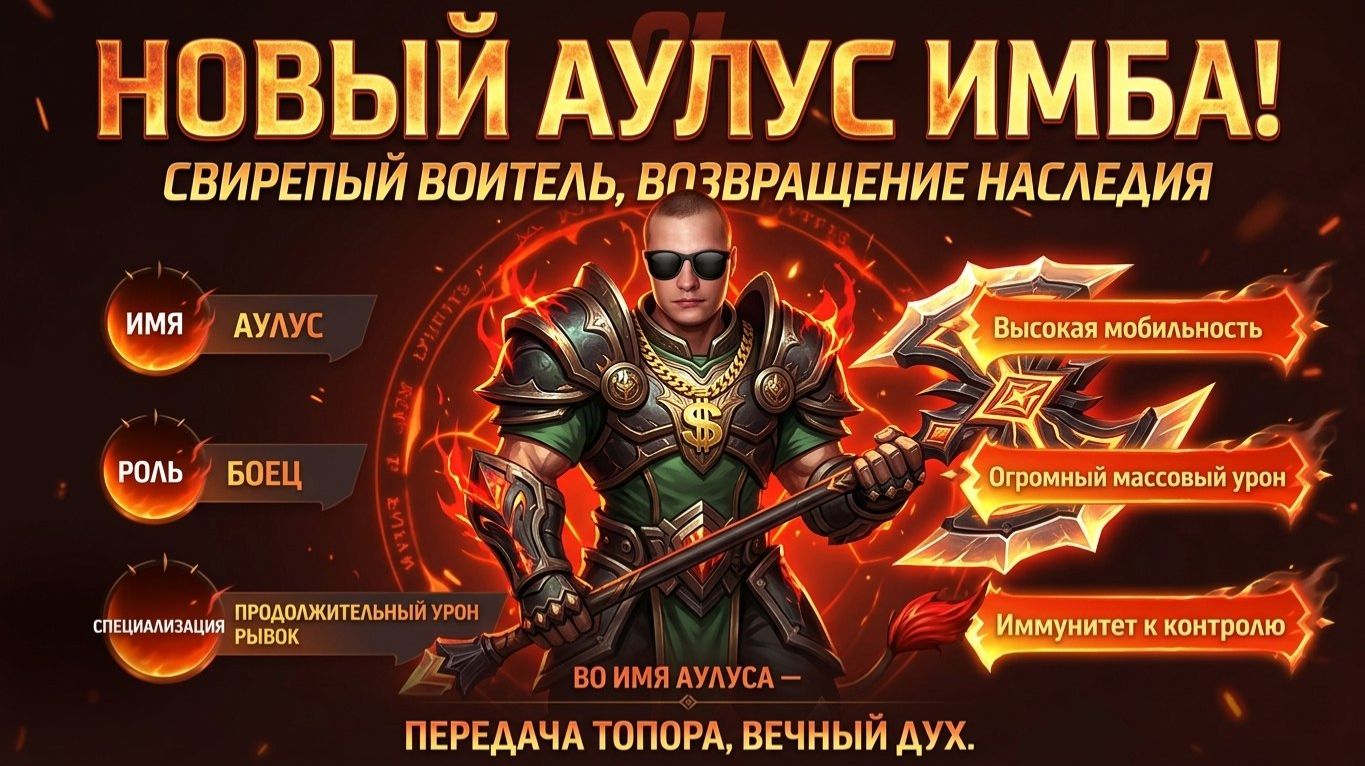 НОВЫЙ АУЛУС НОВАЯ МЕТА В MOBILE LEGENDS МОБАЙЛ ЛЕГЕНДС