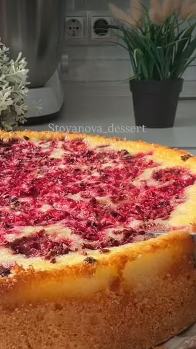 Вкуснейший пирог к чаю из простых продуктов с минимальными действиями 🥰