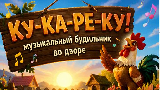 Просыпайся! Веселая детская песенка