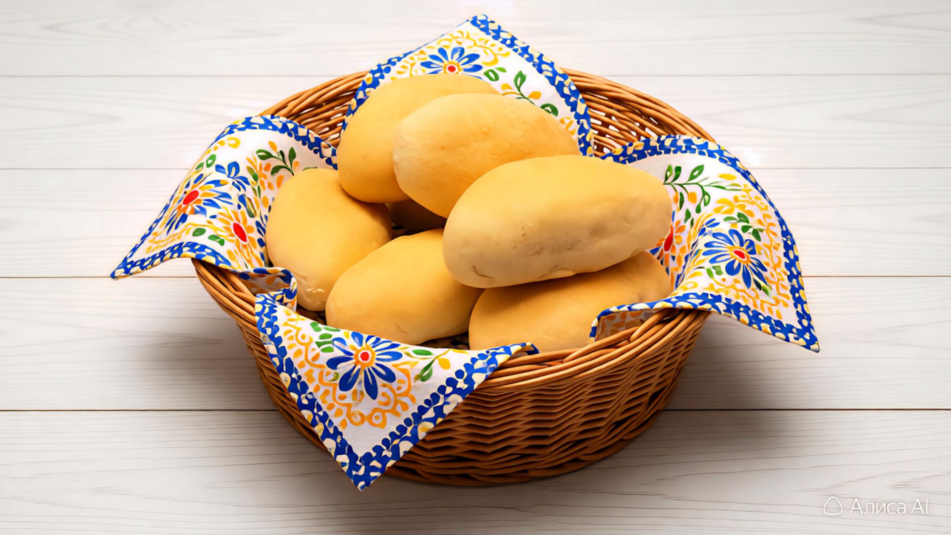 Постные дрожжевые пирожки с необычной начинкой и тестом