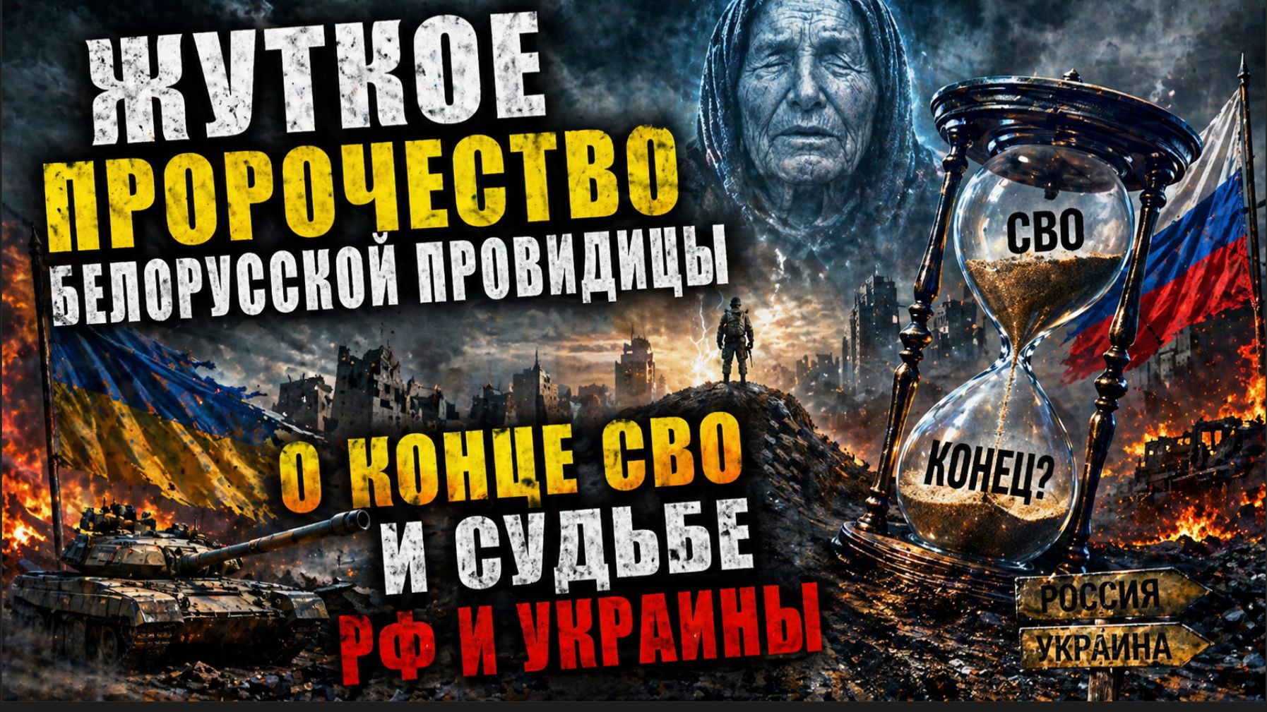 ЖУТКОЕ ПРОРОЧЕСТВО БЕЛОРУССКОЙ ПРОВИДИЦЫ О КОНЦЕ СВО И СУДЬБЕ РФ И УКРАИНЫ