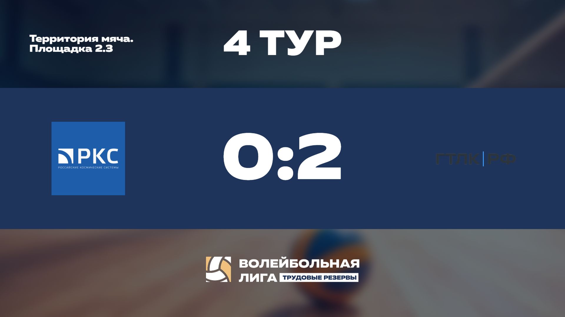 Обзор | 4 тур | АО РКС - АО ГТЛК