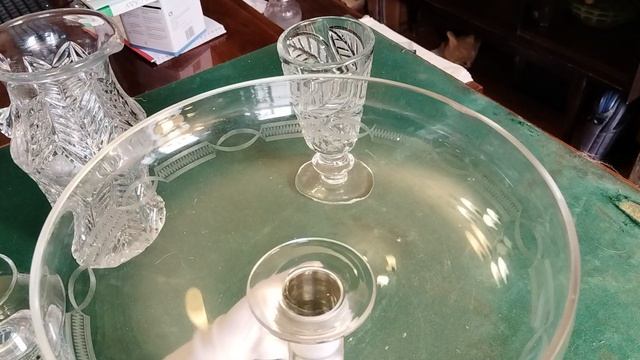 Сервизы из хрусталя и художественного стекла СССР вторая часть