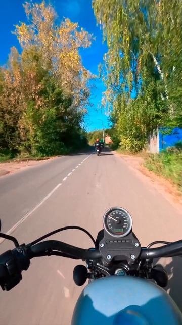 Катаемся на Harley Davidson Spotsrer 1200 наслаждаемся  #harleydavidson #harleydavidsonsportster