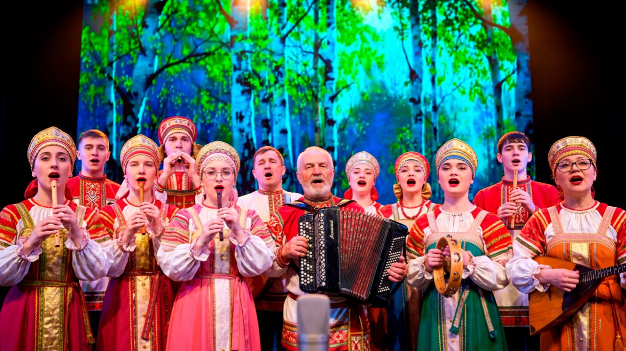 "У нас под лесом, лесом". Ансамбль народной музыки и песни "Околица". Фестиваль "Траектория Таланта"