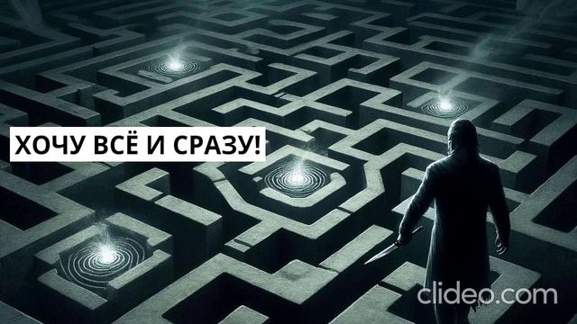 Всё и сразу - как не испортить себе жизнь?