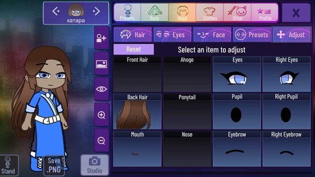 Katara tutorial on Gacha Club