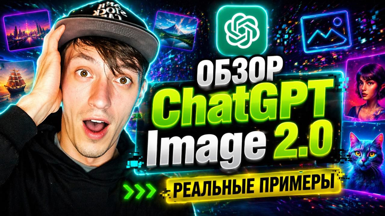 GPT Image 2.0 ШОКИРОВАЛ! Честный обзор, реальные тесты и сравнение с конкурентами