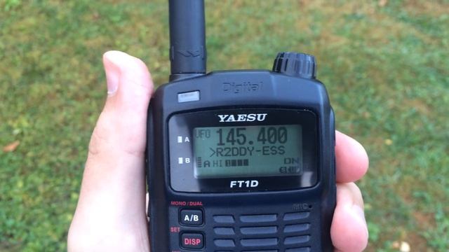 Yaesu FT-1DR and FTM-400DR QSO 20 km digital modulation C4FM