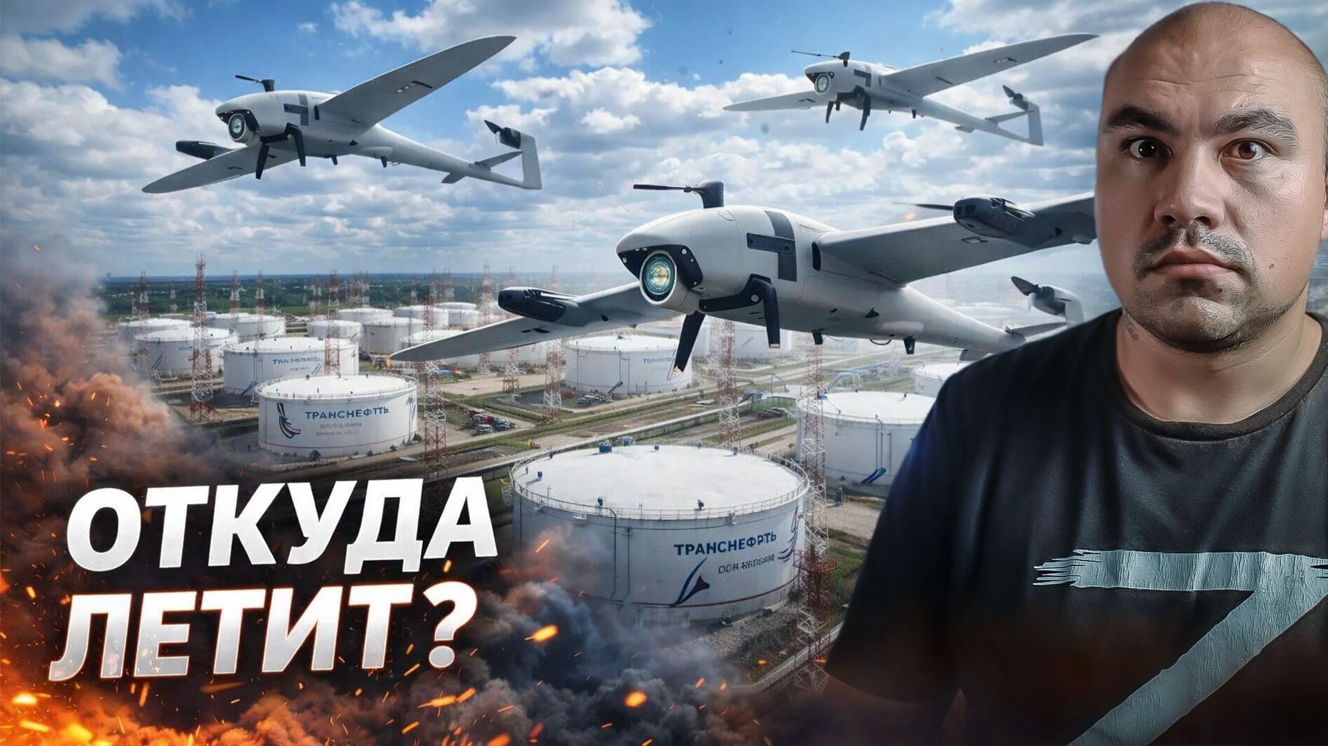 Откуда летят БПЛА по России?