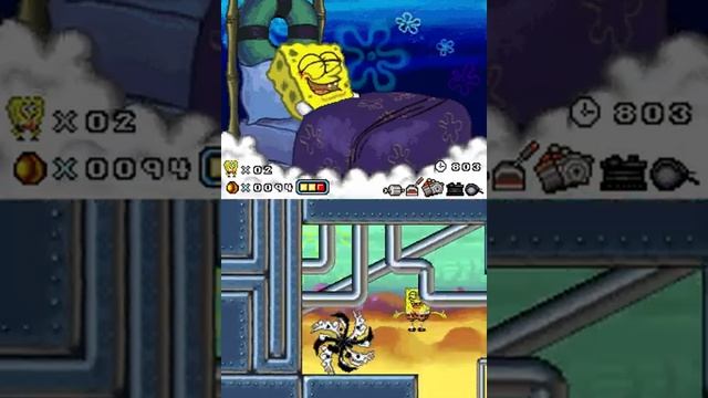NDS - SpongeBob Creature from the Krusty Krab