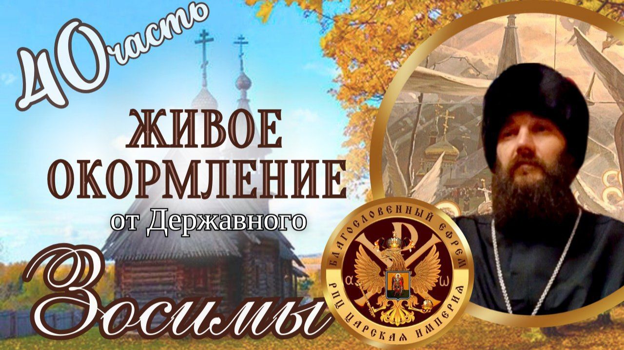Живое окормление. Часть 40я. "Собирайте в Боге".