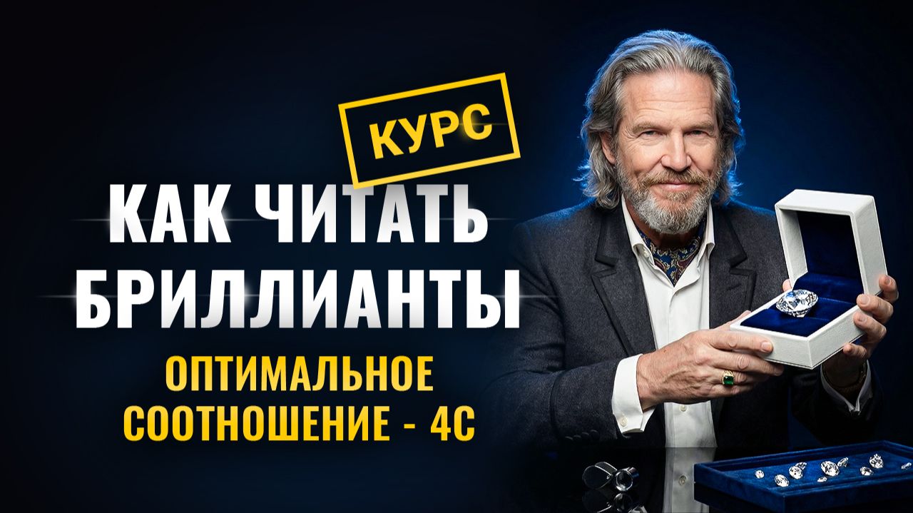 Оптимальное соотношение характеристик бриллианта Курс - Как читать бриллиант