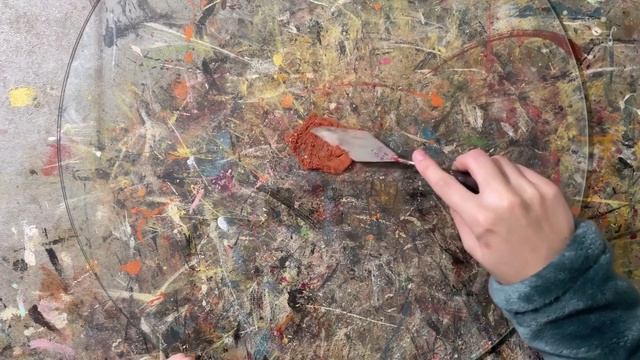 Самодельная акварельная палитра: делаем из теней для век