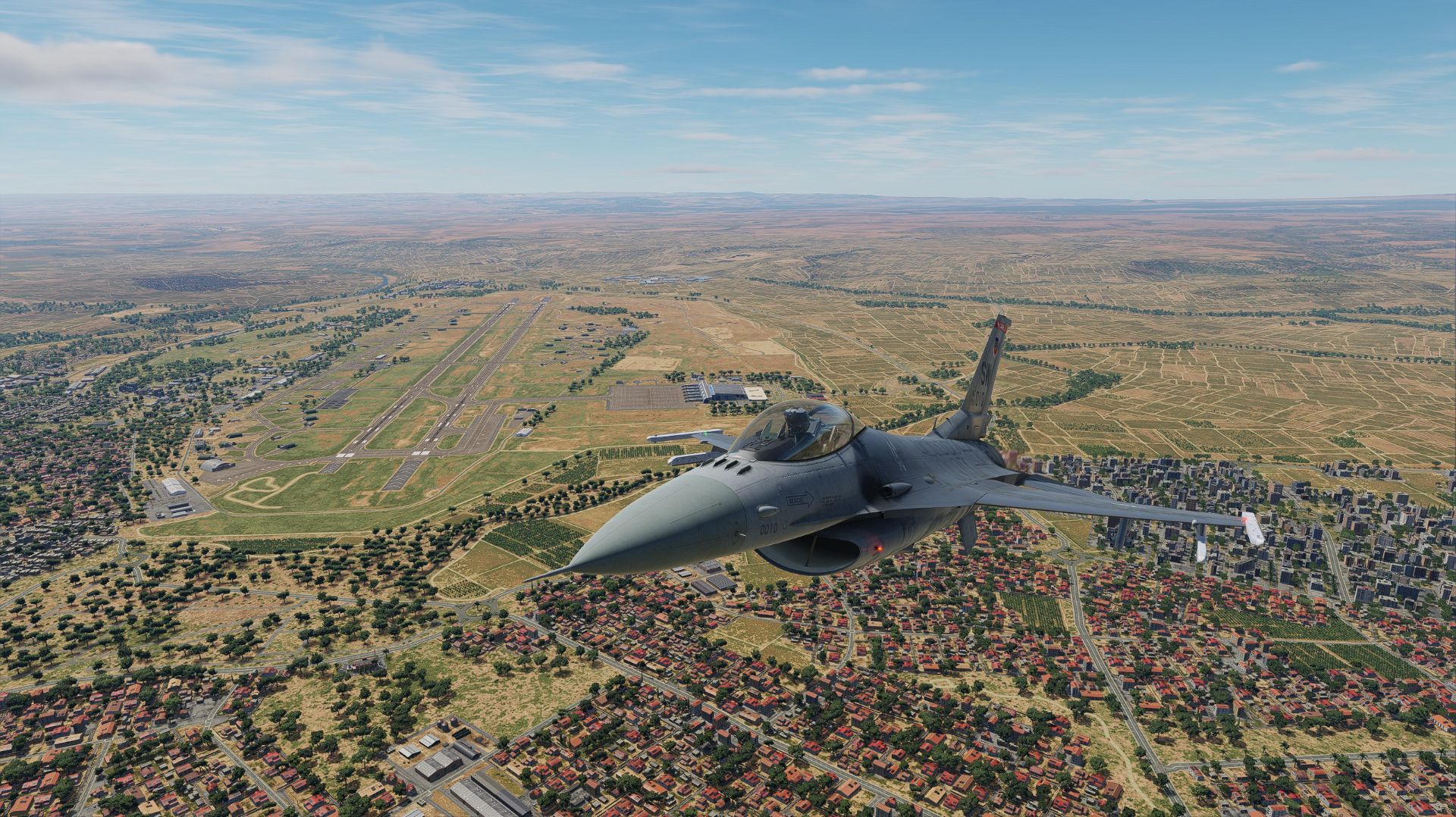 DCS: Syria Map – Flight over Diyarbakir Airport
