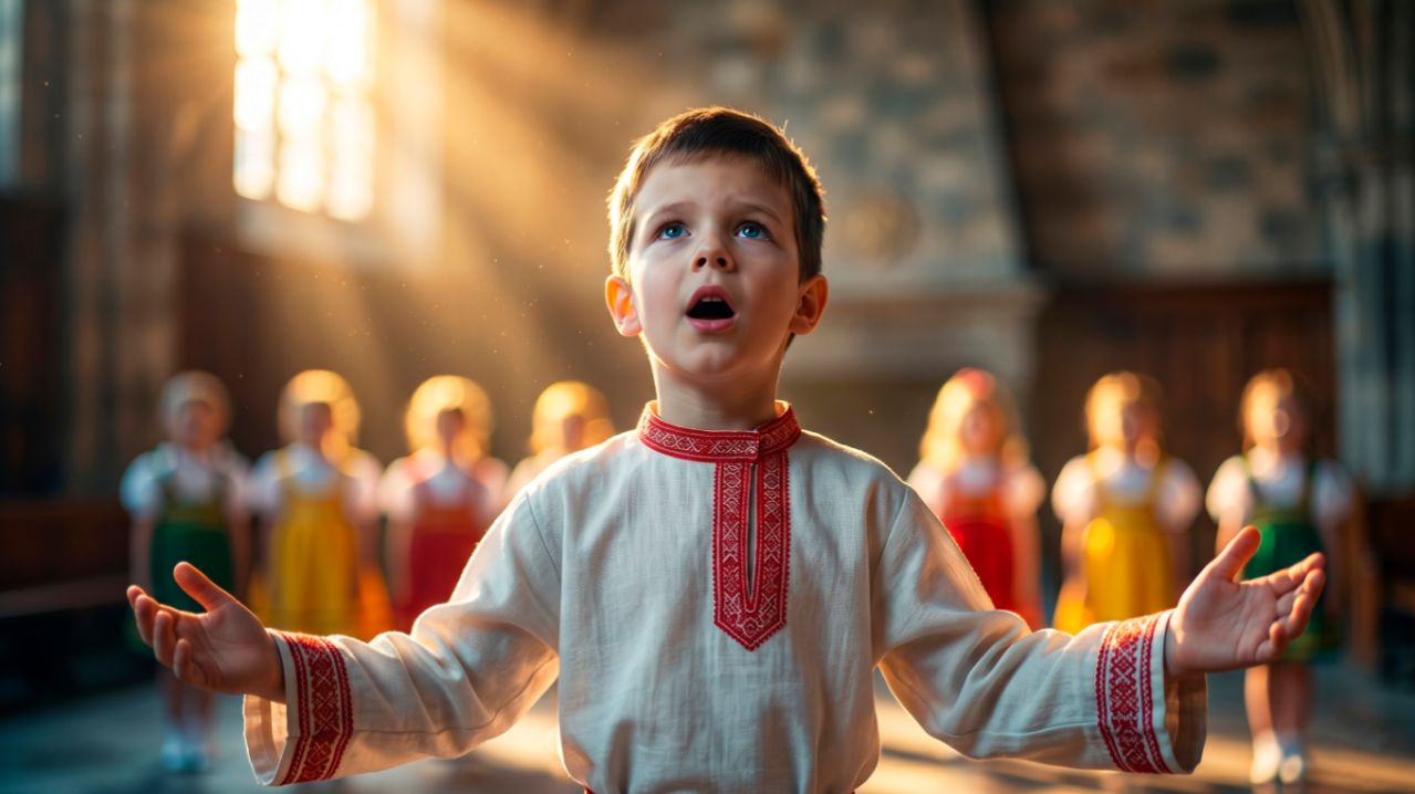 Песня "Россия-наша Родина". Вокальный ансамбль "Капельки". Фестиваль "России яркие таланты"