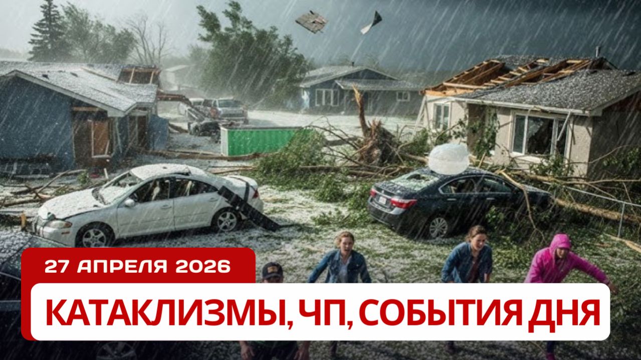 Новости Сегодня 27.04.2026 - Катаклизмы сегодня, ЧП, События дня |  Россия США Китай Европа Индия