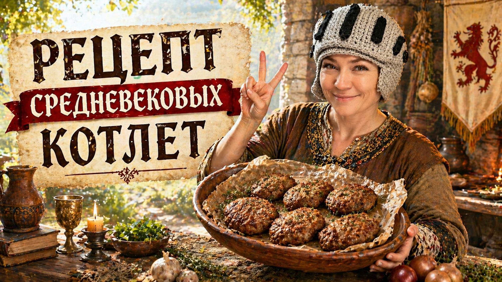 Рецепты диабетика. Средневековые котлеты // 1 шт = 1,6 ХЕ
