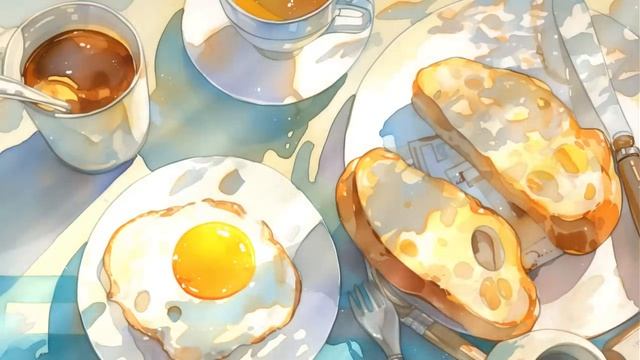 Morning Lo-Fi   作業用BGM 1時間   朝活用聞き流しLoFi   SCENE