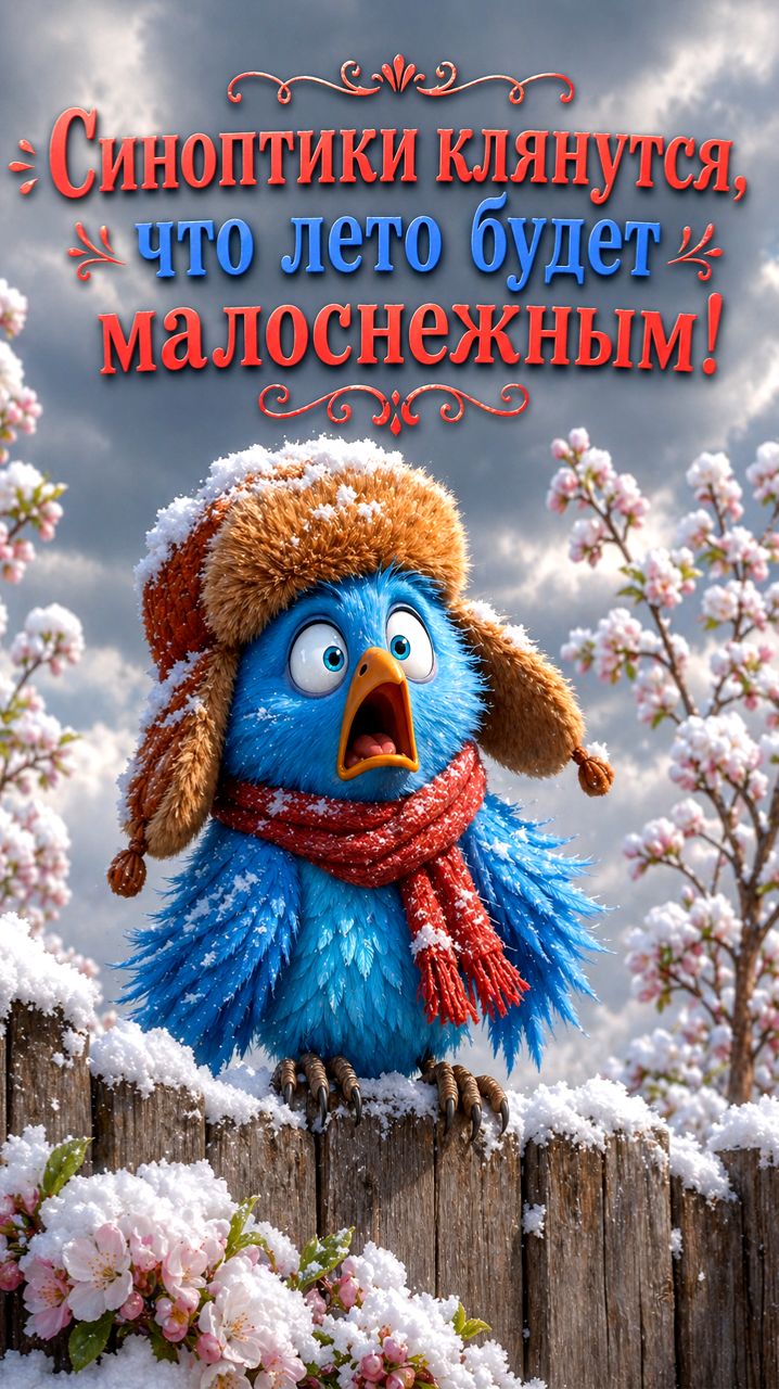 Лето будет малоснежным! 😂 Синоптики обещают