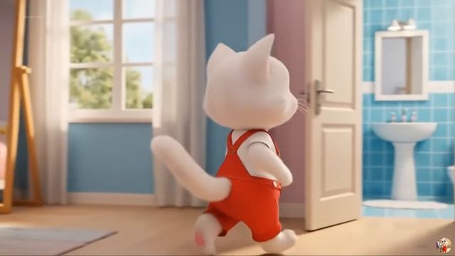 🐾🚍 Игривый котёнок весело едет на автобусе | Анимационный короткометражный фильм | часть 3