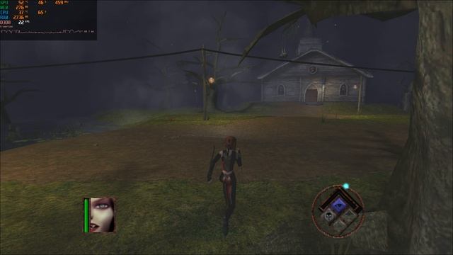 Bloodrayne - тест Phenom x3 hd8450 4GB DDR2 8500 GT (512 MB) (часть 1)