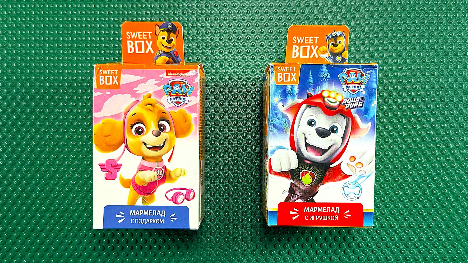 СЮРПРИЗ ВНУТРИ! Открываем Sweet Box со ЩЕНЯЧЬИМ ПАТРУЛЕМ! Кто попался Гончик Скай и Вкусный мармелад