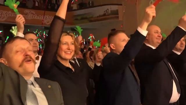 "Белоруснефть". Масштабный флешмоб на церемонии "Человек года-2024"