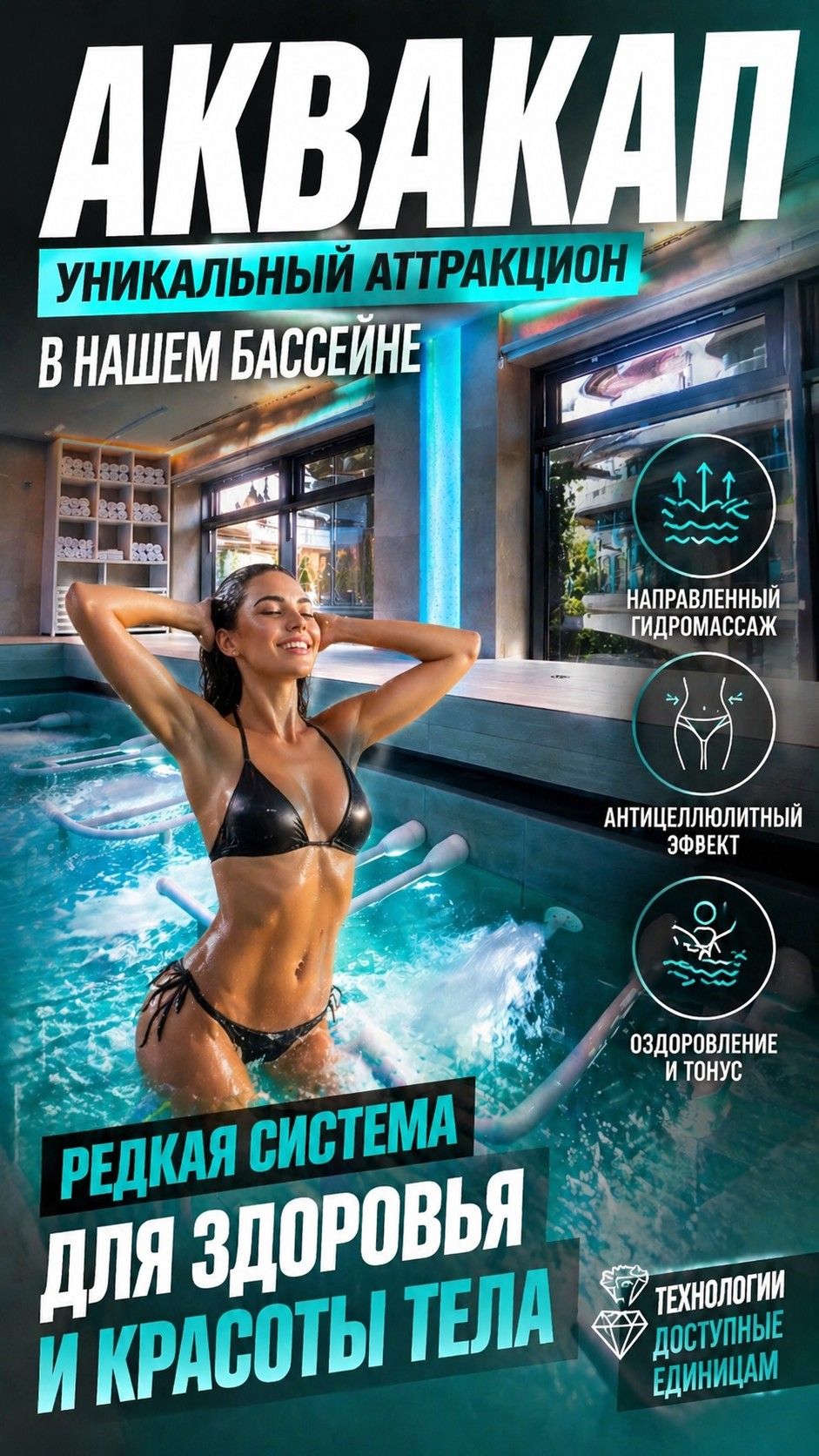 Уникальный аттракцион "Аквакап"