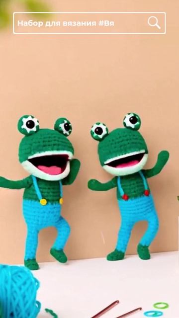 Как связать лягушку амигуруми крючком: МК | #ВяжусАМ