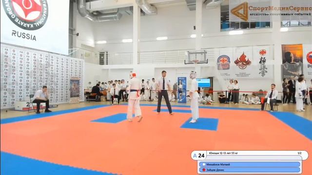 Матвей Михайлов 1 бой