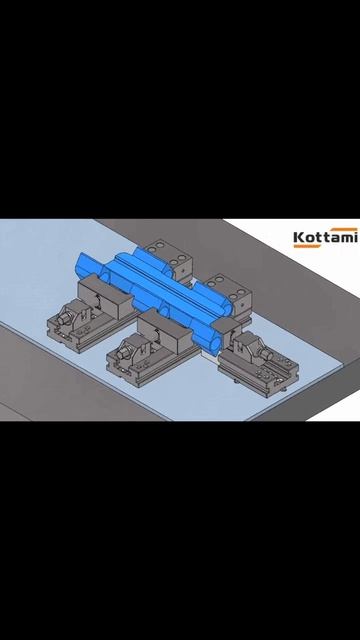 Оснастка Kottami на базе механических тисков серии ТМК