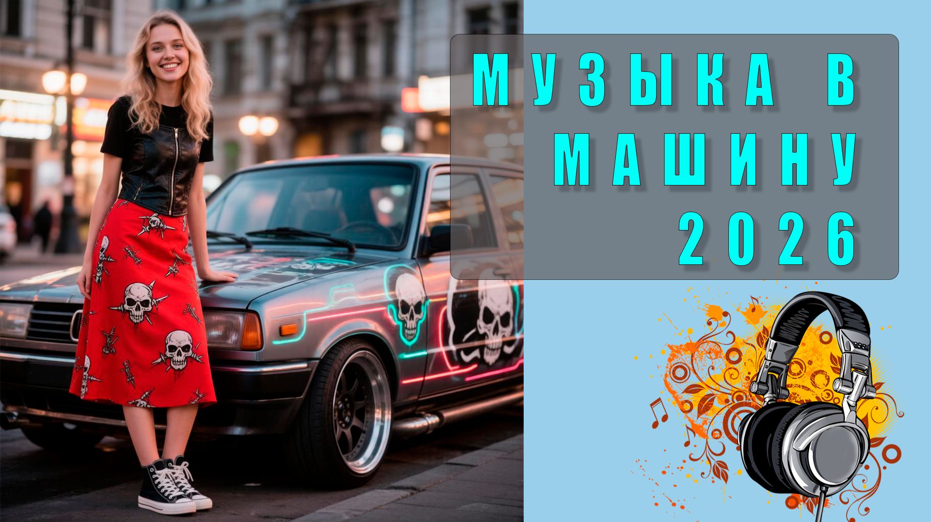 🔊 Музыка в машину 2026 — Лучшие треки для поездки, скачать бесплатно!