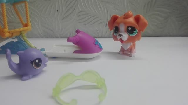 ОБЗОР НАБОРА LPS ПАРАПЛАНЕРИСТЫ! 🐶🐬