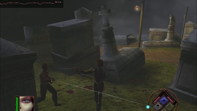 Bloodrayne - тест Phenom x3 hd8450 4GB DDR2 8500 GT (512 MB) (часть 2)