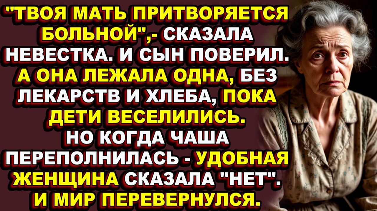 Истории из жизни|Она тридцать лет была удобной матерью и бабушкой|Аудио рассказы|Аудиокниги слушать