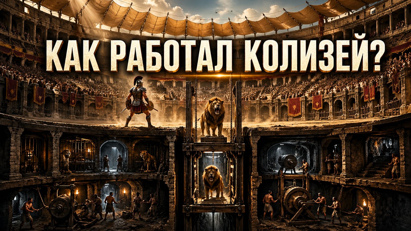 Колизей изнутри: как на самом деле работал главный амфитеатр