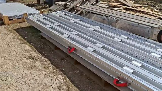 Аппарели для тяжелой техники до 7,5 тонн