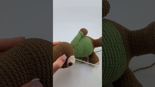 Видео № 15 Пришиваем мордочку