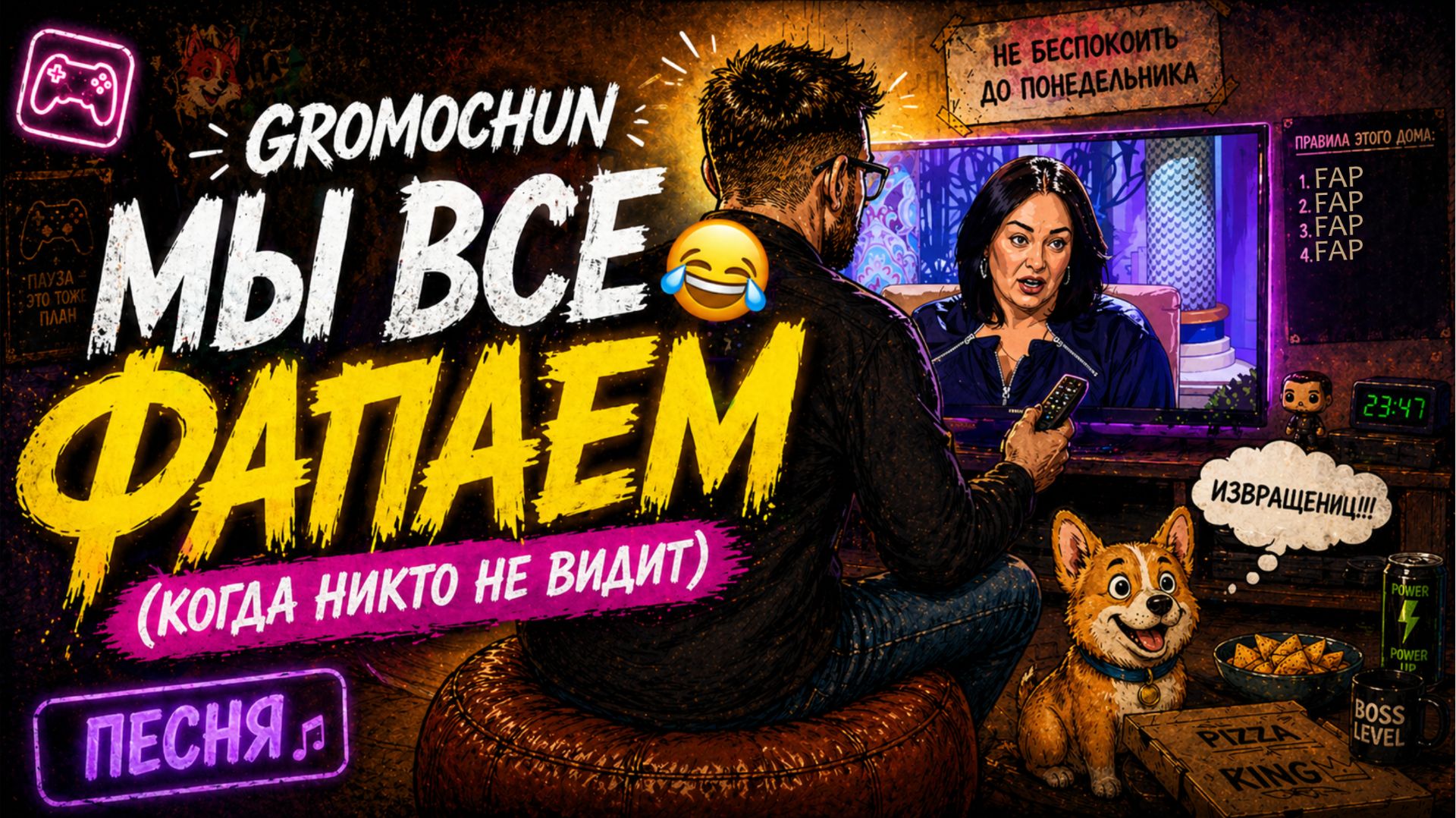 👉 Gromochun — Мы все фапаем 😂 (Когда никто не видит) | Песня
