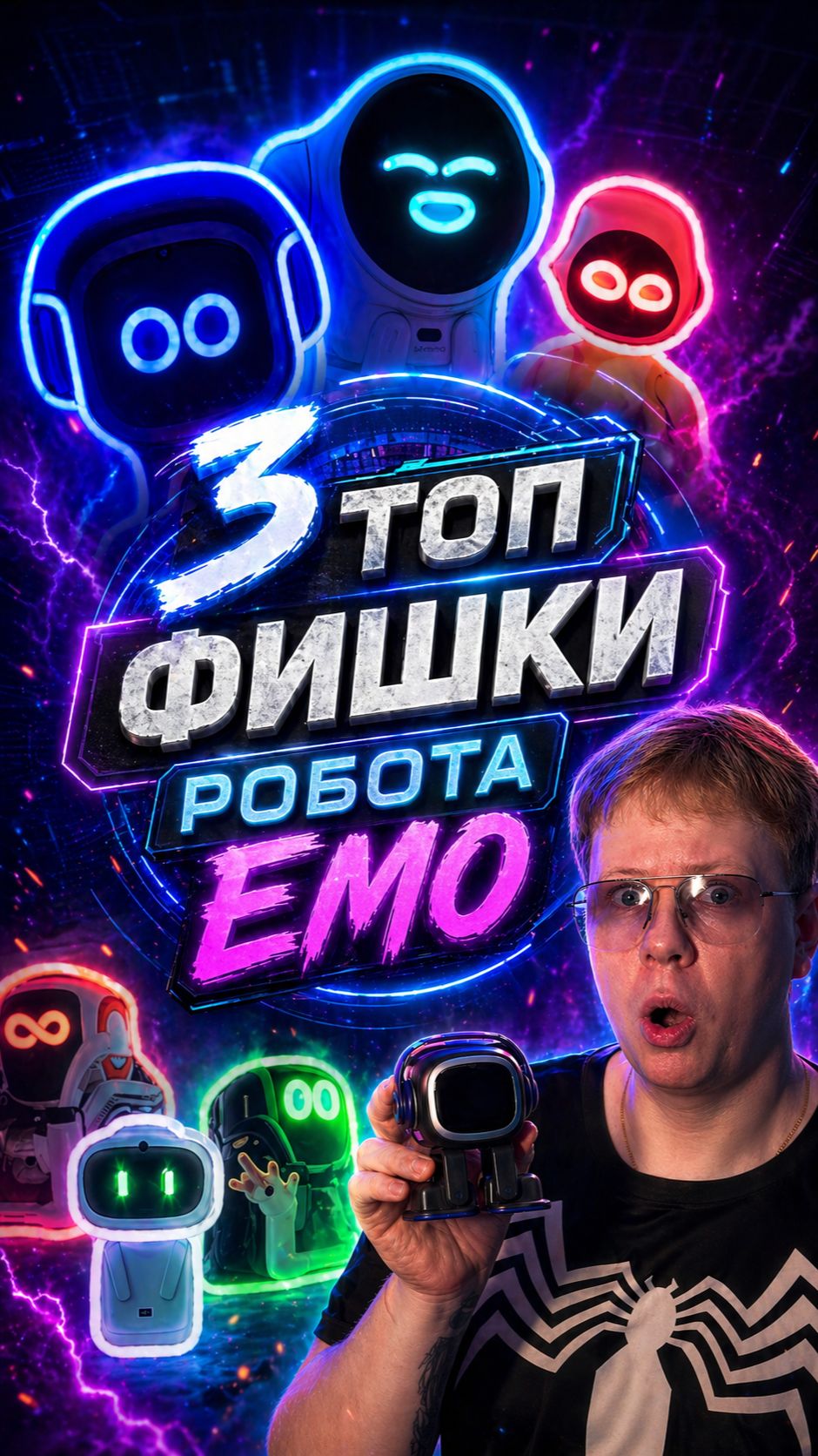 Топ 3 фишки робота Emo