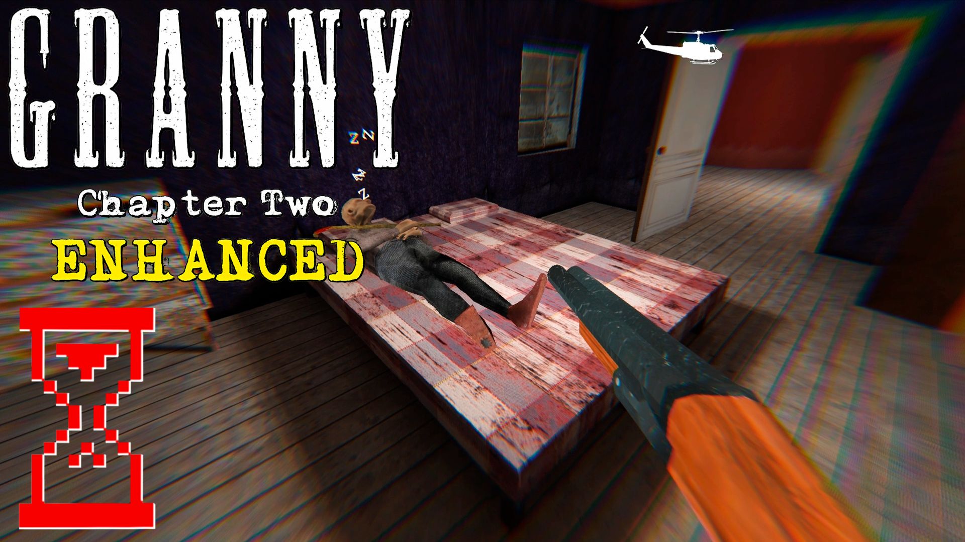 Гренни 2 улучшенная версия на Вертолёте | Granny 2 Enhanced