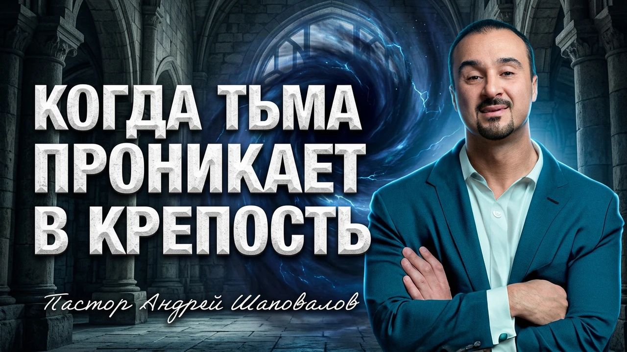 «Когда тьма проникает в крепость» Пастор Андрей Шаповалов (08-03-26)