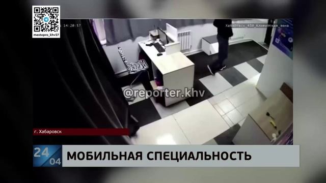 8 эпизодов похищений смартфонов были раскрыты в Хабаровске