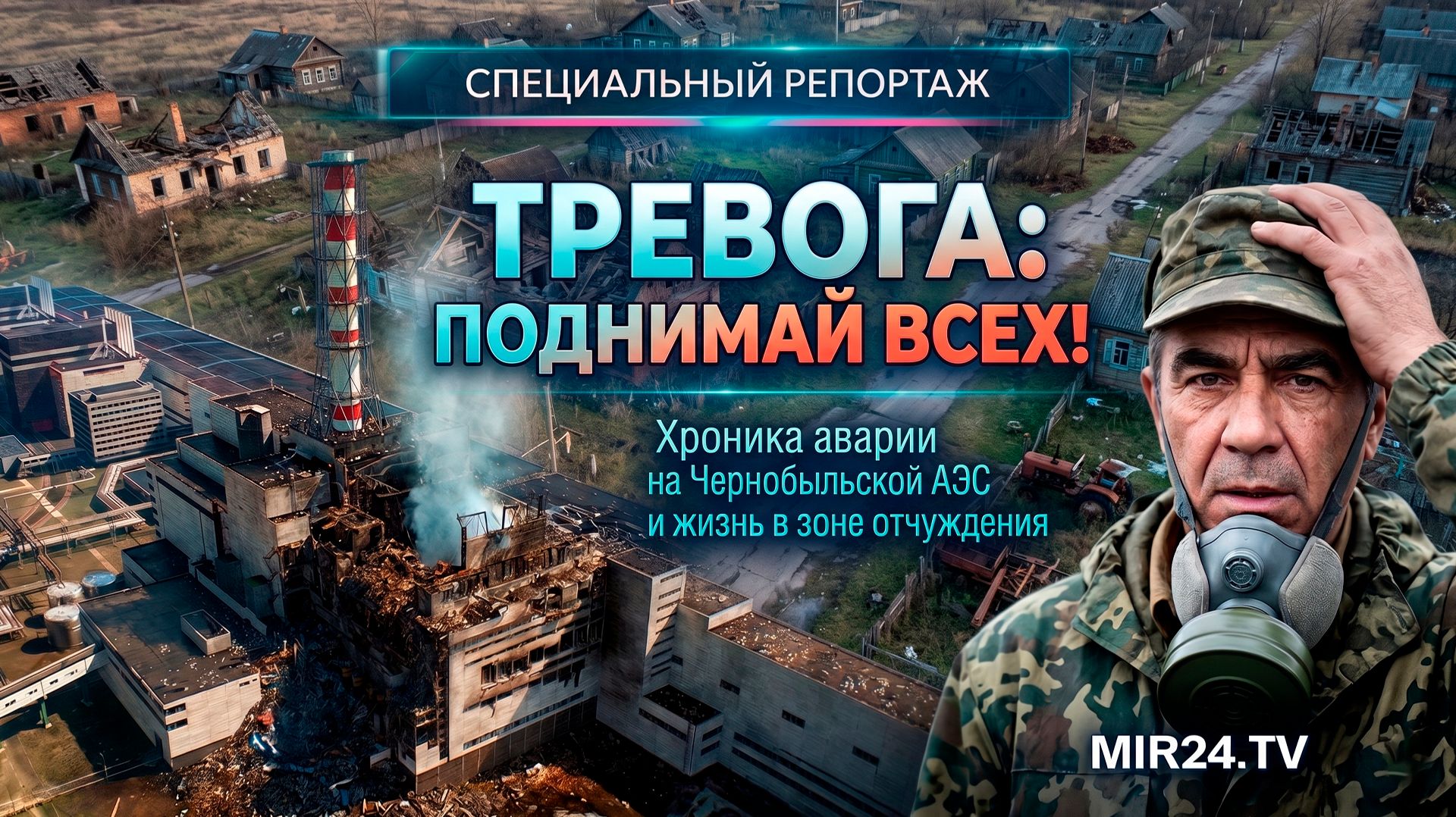 «Тревога: поднимай всех!». Хроника аварии на Чернобыльской АЭС и жизнь в зоне отчуждения