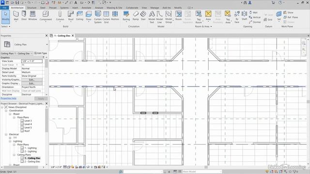 Revit 2023 Training 03.07 - Creating a lighting circuit